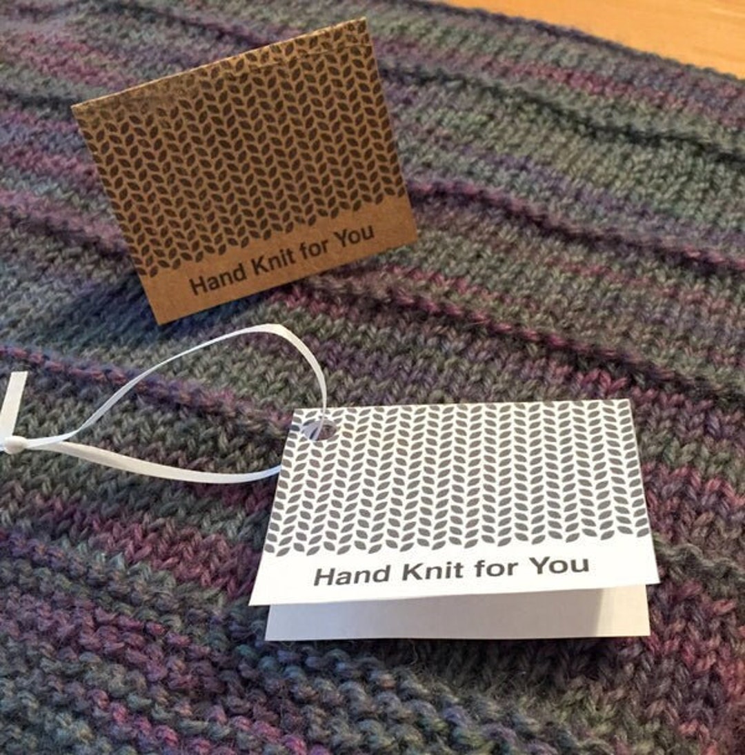 Hand Knit for You Gift Tags for Knitted Presents *PRINTABLE* - Etsy