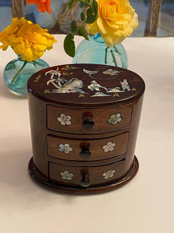 vintage chinese inlay - Gem