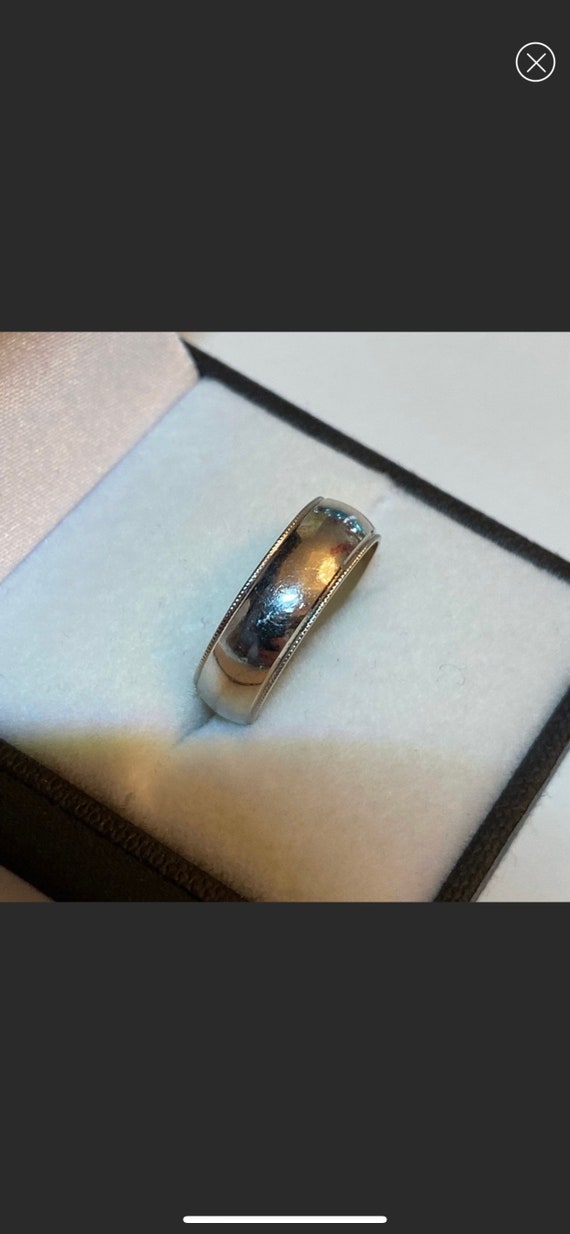 Vintage 10k white solid - Gem