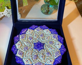 Brass Persian Plate - Etsy