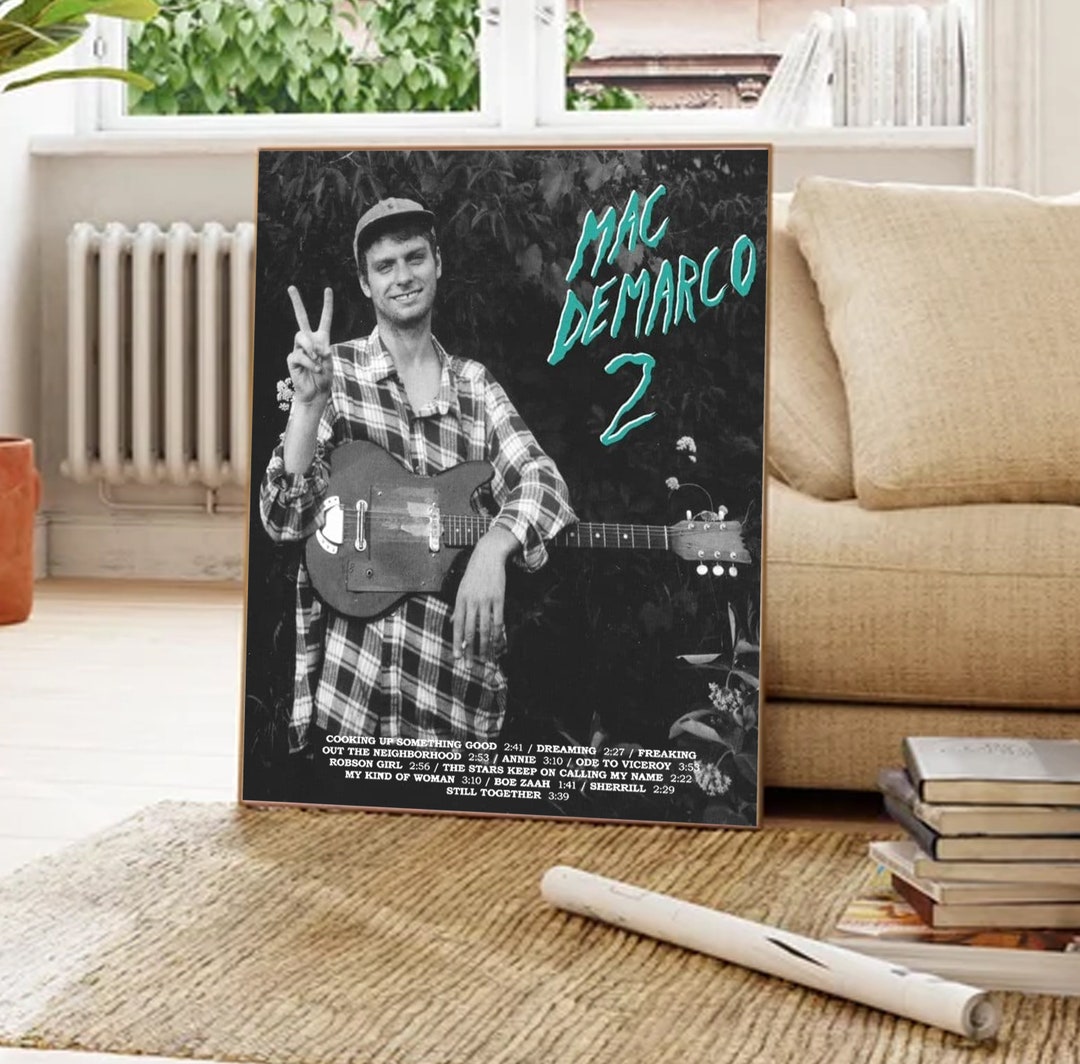 Mac Demarco 2 Album Poster - Etsy
