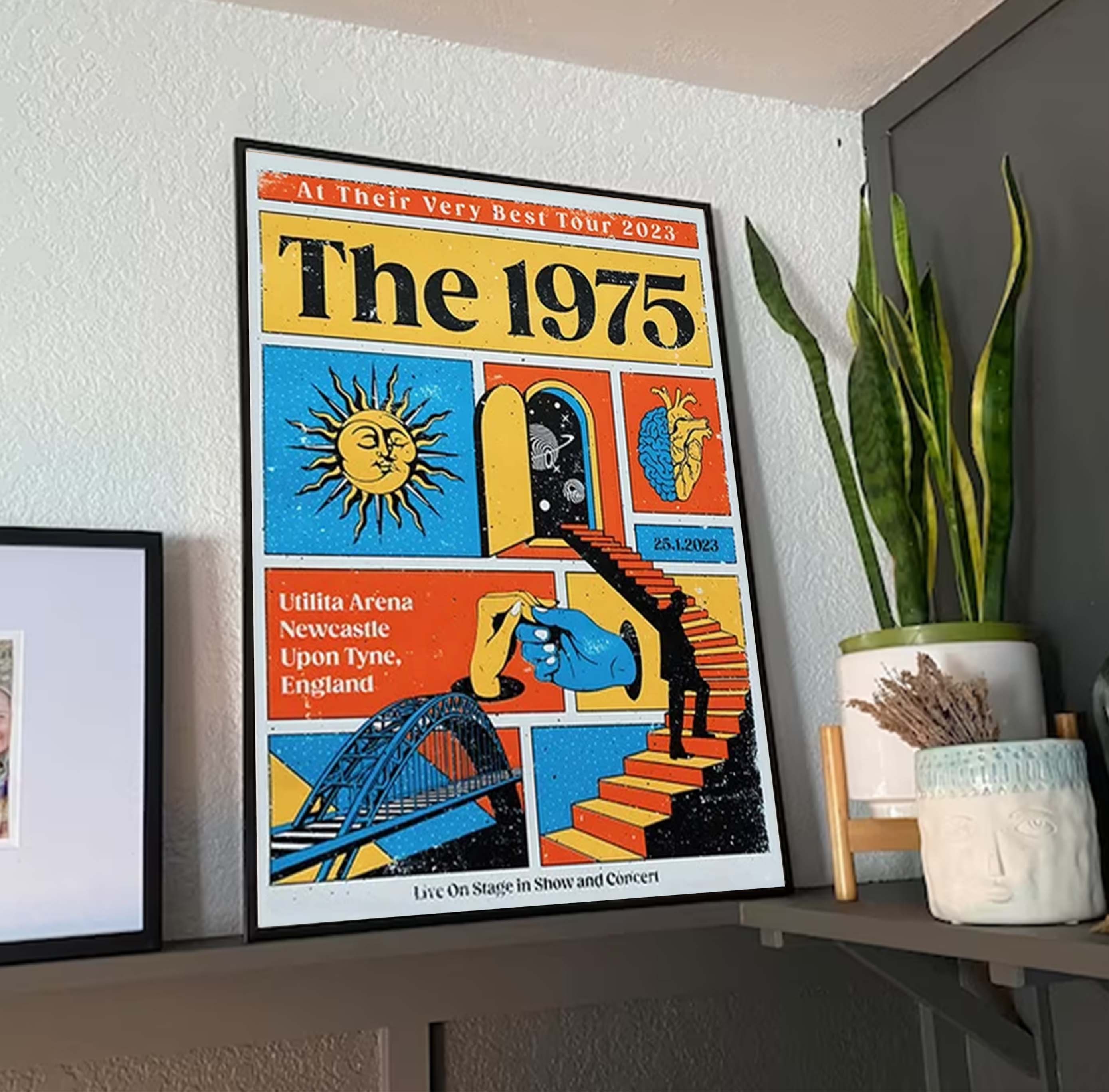 2023 The 1975 Band UK Tour Poster (Unframed)