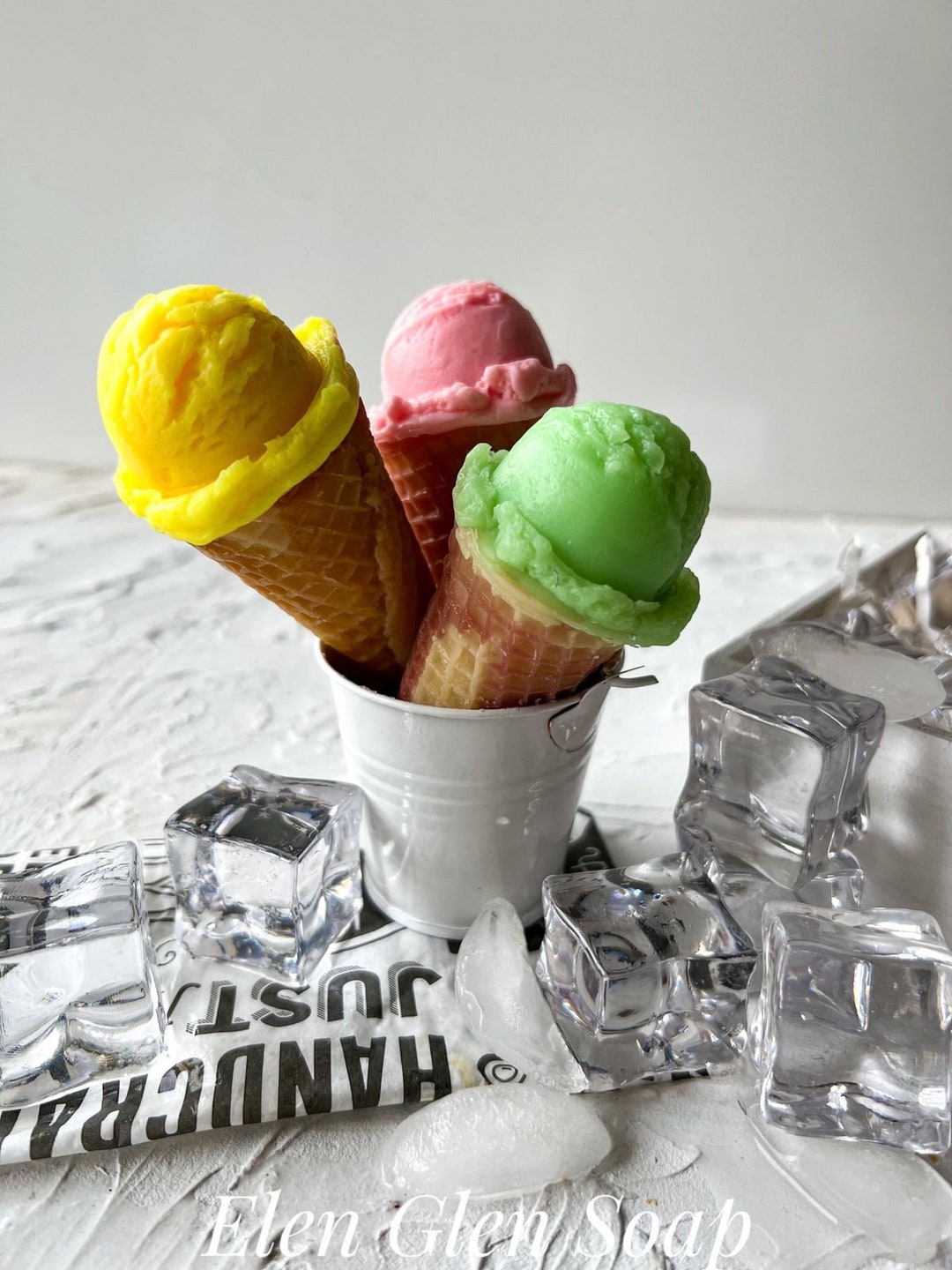 Ice Cream Soap, Candy Soap, Winter Soap, Sweets Soap, Kids Soap - Etsy