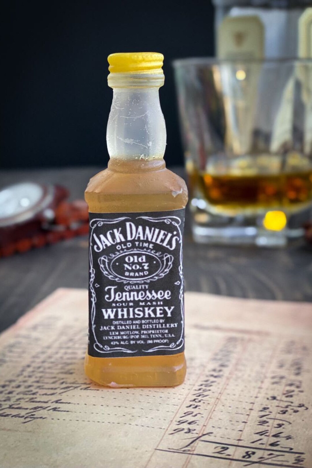 Jack Daniels Soap, Handmade Soap, Whiskey Soap, Winter Soap, Black Soap ...