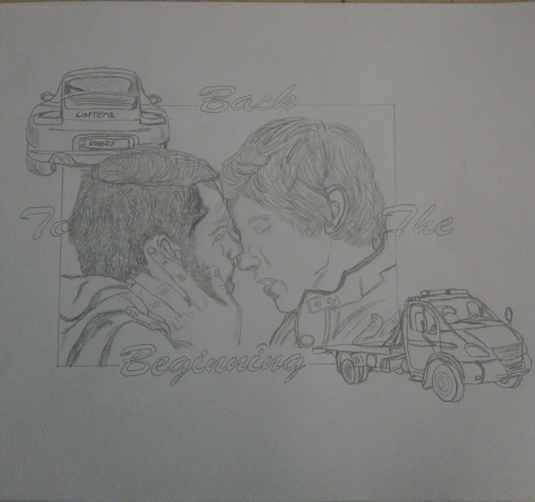 Robron Drawing- Back to the Beginning - Etsy