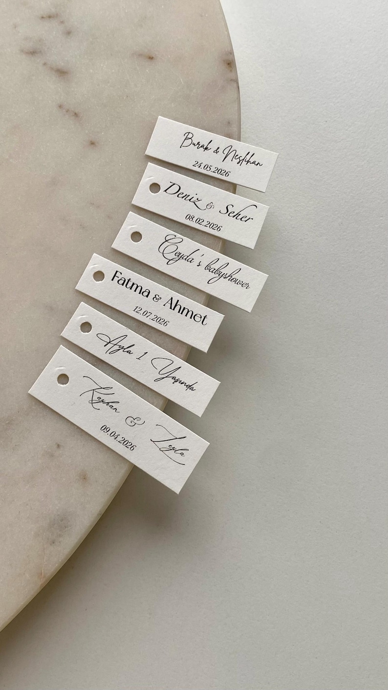 Gepersonaliseerde etiketten, naamlabels | kişiye özel etiket ...