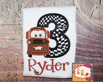 Tow mater shirt | Etsy