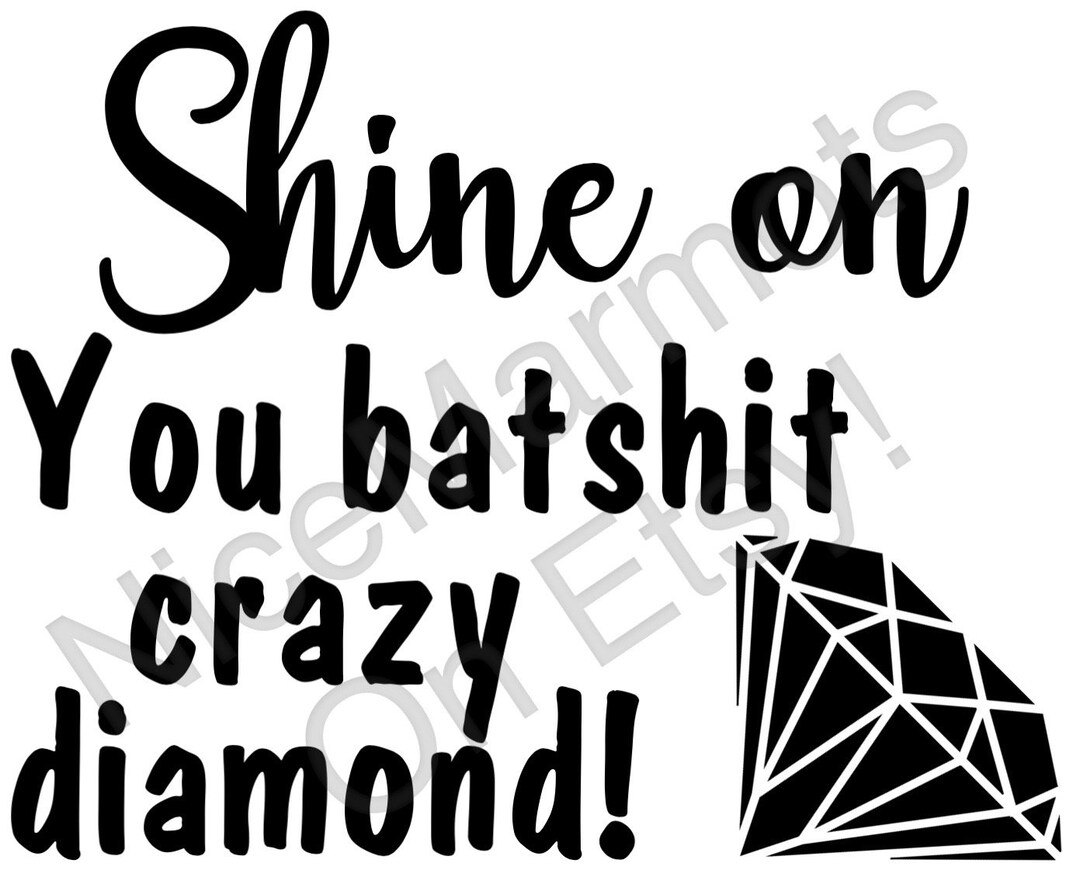 Shine on / SVG and JPEG Digital Download / Compatible With Cricut ...
