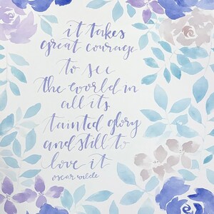 Oscar Wilde Watercolor - Etsy