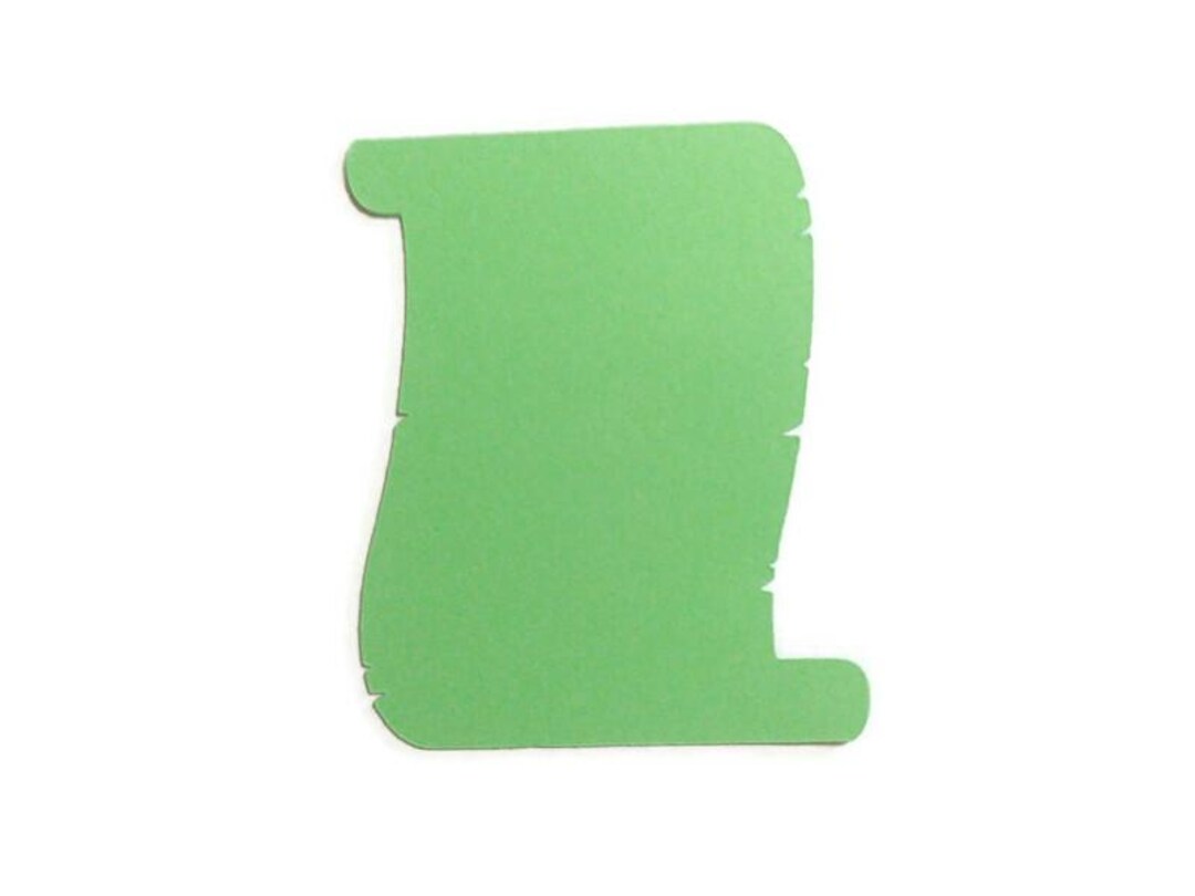 Scroll Die Cuts – Cardstock Scrapbooking Embellishments (6 Pieces) - Etsy