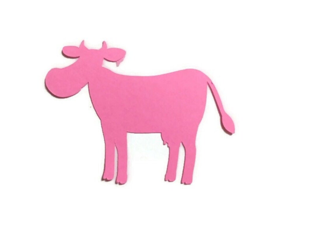 6 Pieces Cow Animals Die Cuts Cardstock Scrapbooks Greeting Card ...