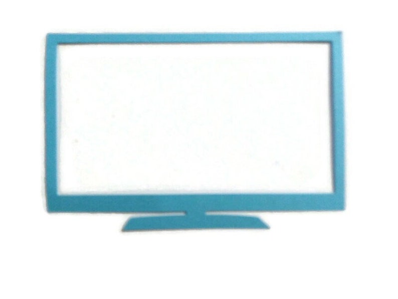 TV Picture Photo Frame Die Cuts - Cardstock Scrapbooking Embellishments ...