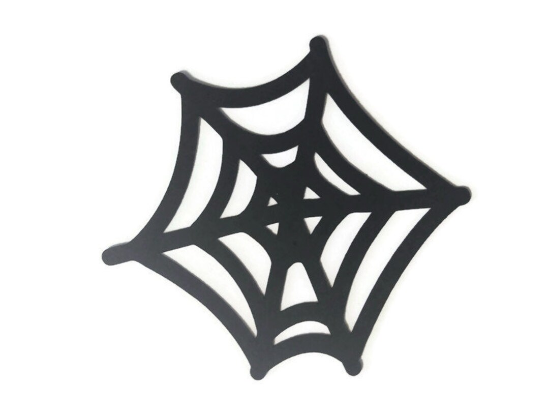 6 Pieces Spider Web Halloween Die Cuts Cardstock Scrapbooks Greeting ...