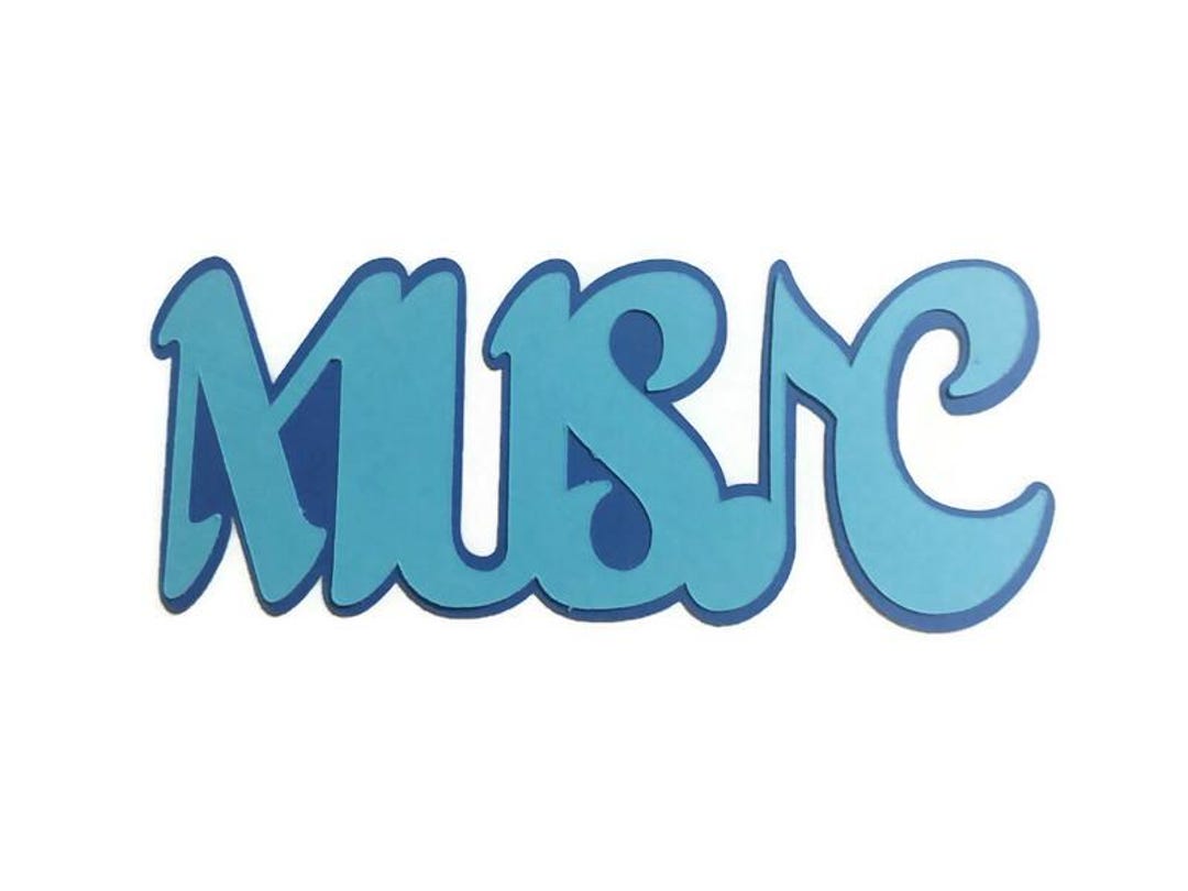 1 Piece Music Assorted Layered Words Overstock Sale - Etsy