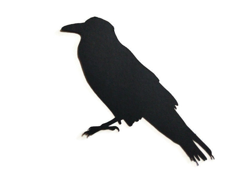 Raven Die Cut - Etsy