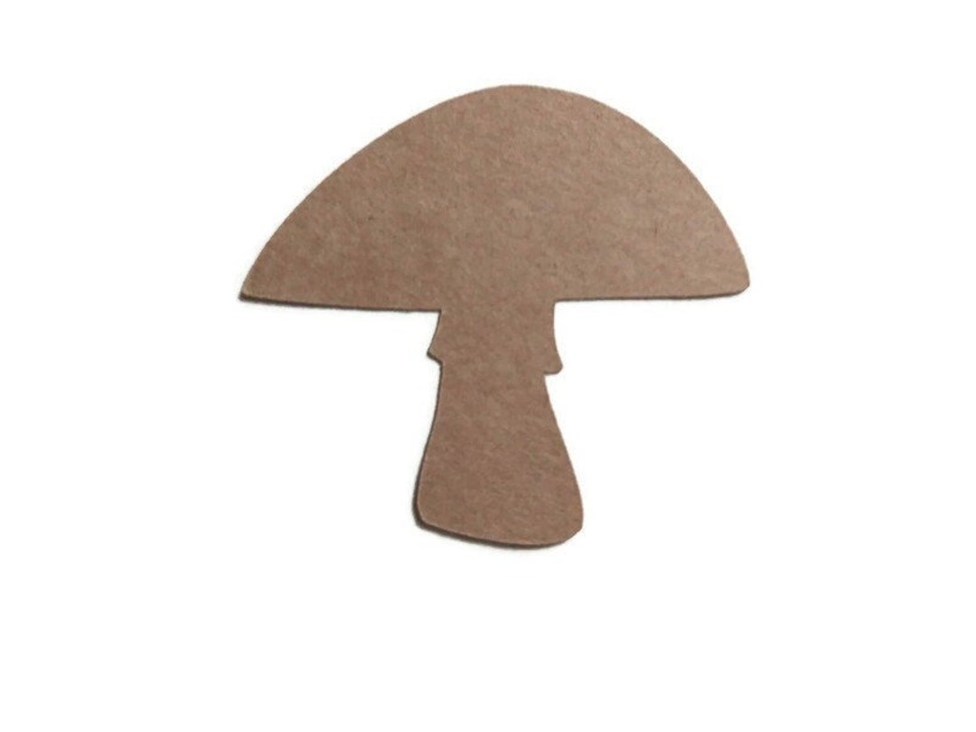 Mushroom Food Die Cuts - Cardstock Scrapbooking Embellishments (6 ...