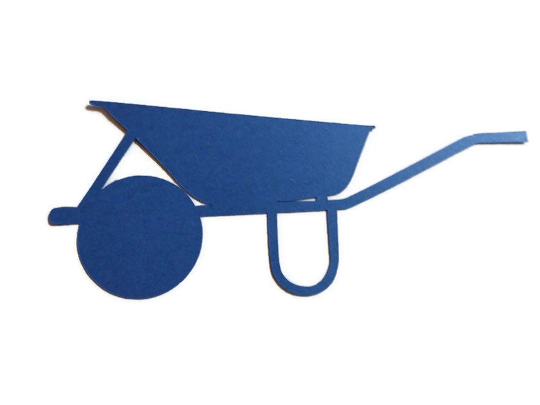 1 Piece Wheelbarrow Farm Tools Die Cuts Cardstock-overstock-scrapbooks ...