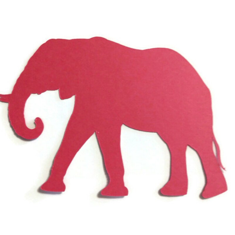 Elephant Cut Outs - Etsy