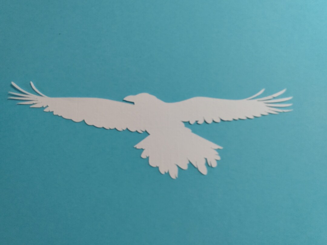 1 Piece Eagle Flying Birds Die Cuts Cardstock-overstock-scrapbooks ...