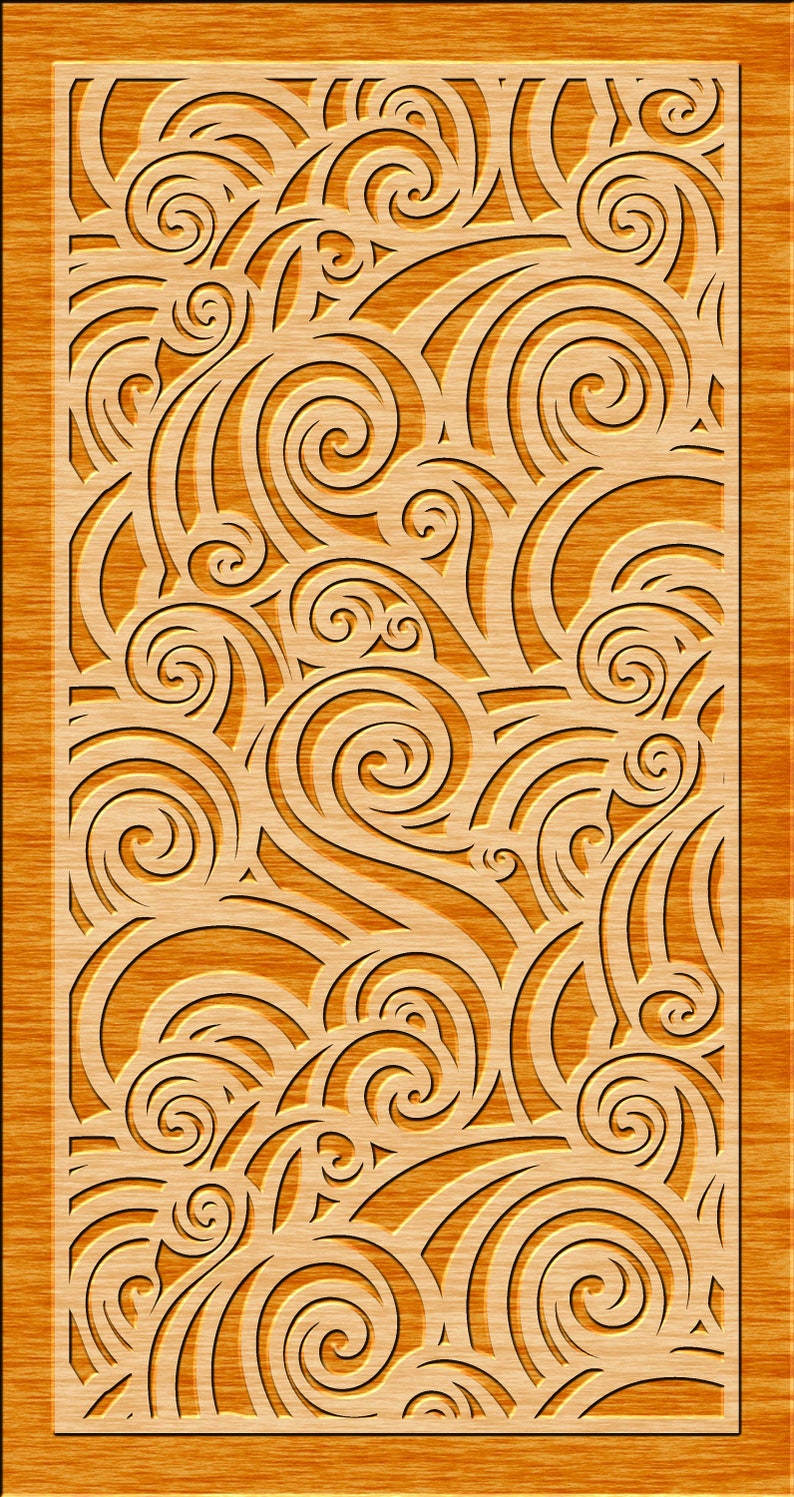 Abstract Room Divider Decorative Panel Wall Hanging Privacy - Etsy