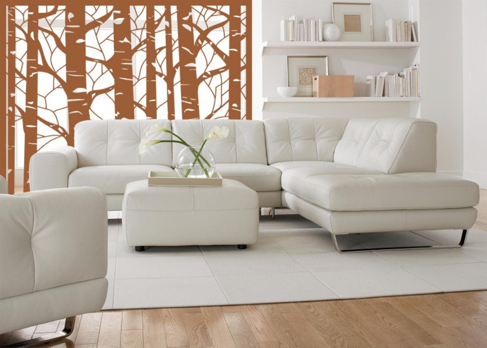 Birch Tree Panels, Wall Panels, Room Decor, Tree Patterns, Laser, CNC ...