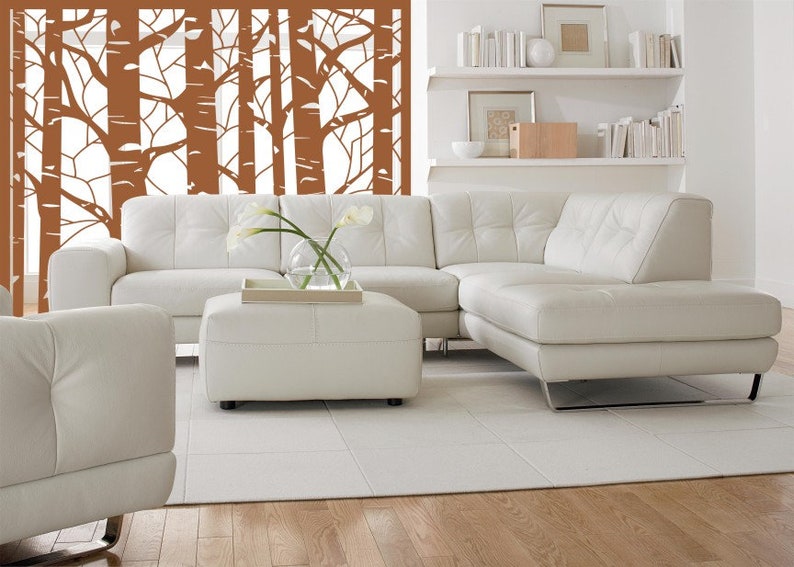 Birch Tree Panels Wall Panels Room Decor Tree Patterns - Etsy
