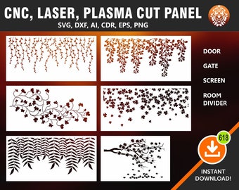 Buy 6 Designs Bundle,tree, Abstract, Privacy Screen, Decorative Panel ...