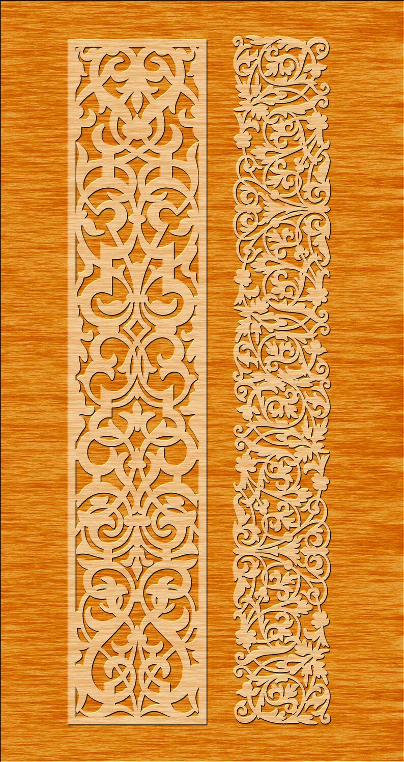 5 Decorative Panel, Wall Hanging, Stencil, Privacy Screen, Laser, Cnc ...