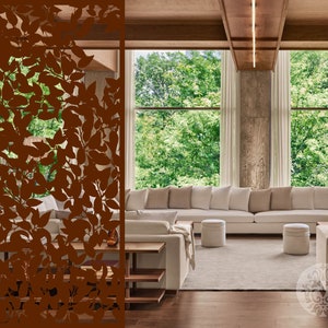Leaf Room Divider, Decorative Panel, Wall Hanging, Privacy Screen ...