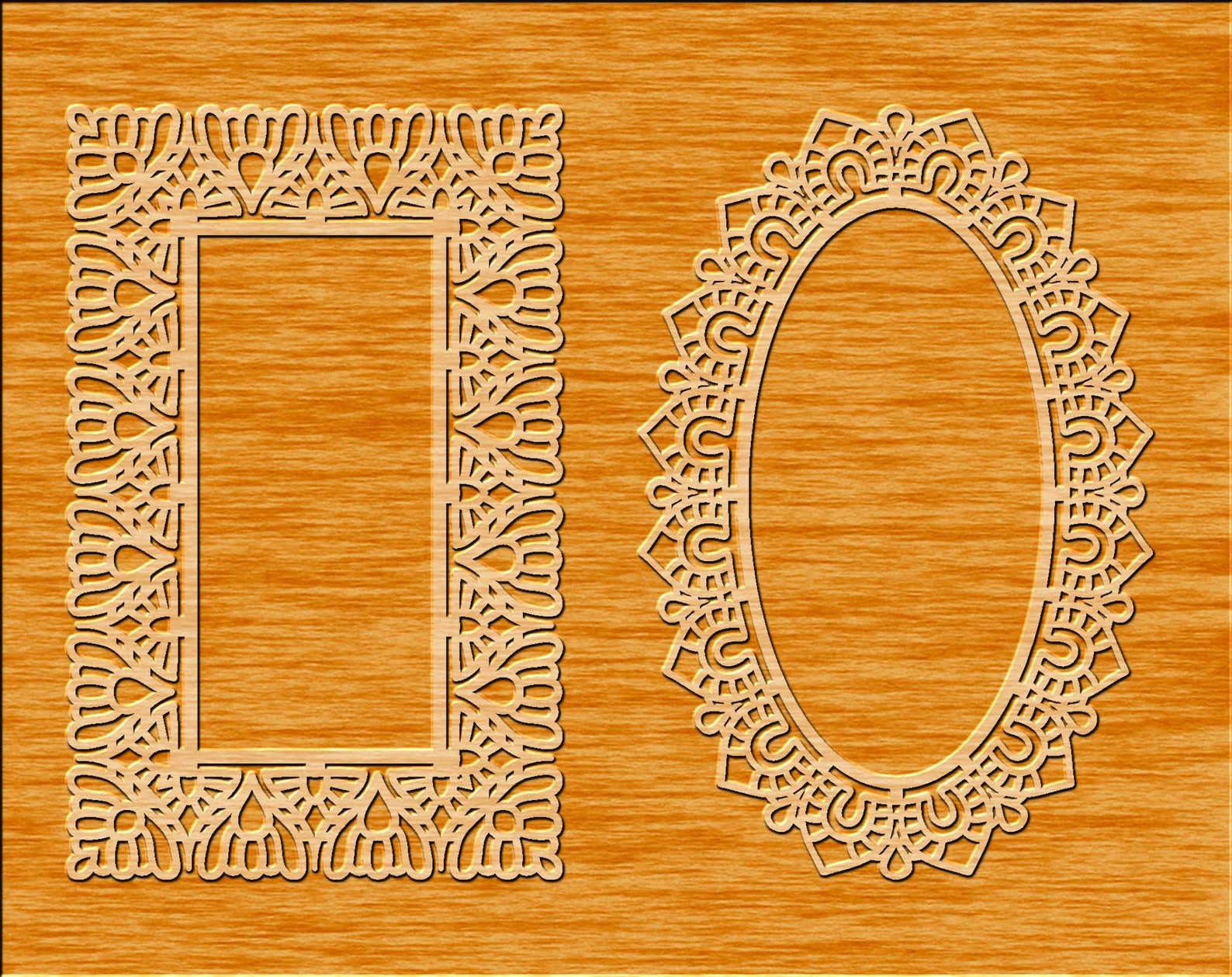 8 Mirror Frame Set 14 Photo Frame Vintage Frames Wall | Etsy