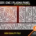 Birch Tree Panels, Wall Panels, Room Decor, Tree Patterns, Laser, CNC ...