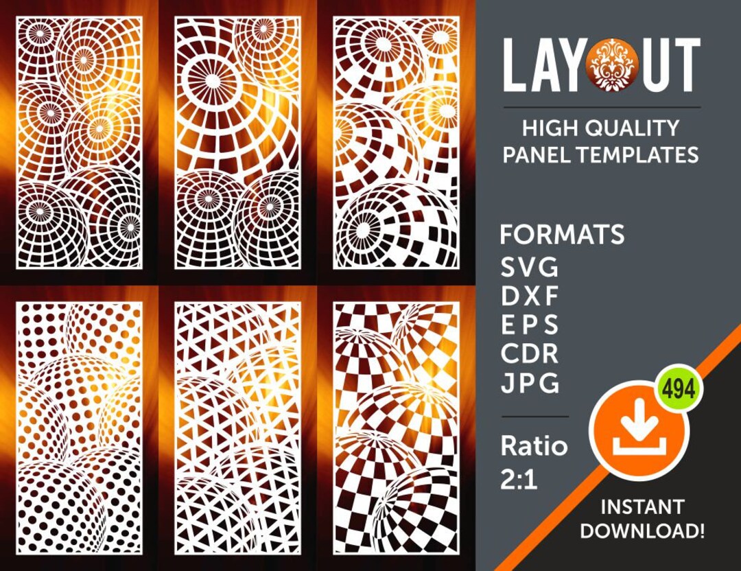 Room Divider, Gate Grill Panel Privacy Screen, Stencil, Wall Handing ...