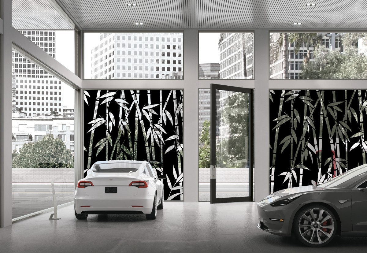 Bamboo Tree Panels Wall Panel Stencil Room Decor Tree - Etsy Canada