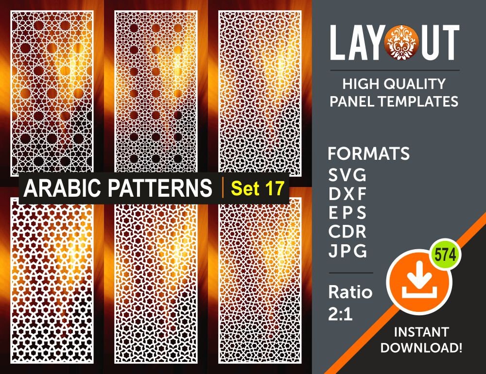 6 Arabic Room Divider Set 17 Privacy Screen Muslim - Etsy