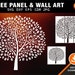 Birch Tree Panels, Wall Panels, Room Decor, Tree Patterns, Laser, CNC ...