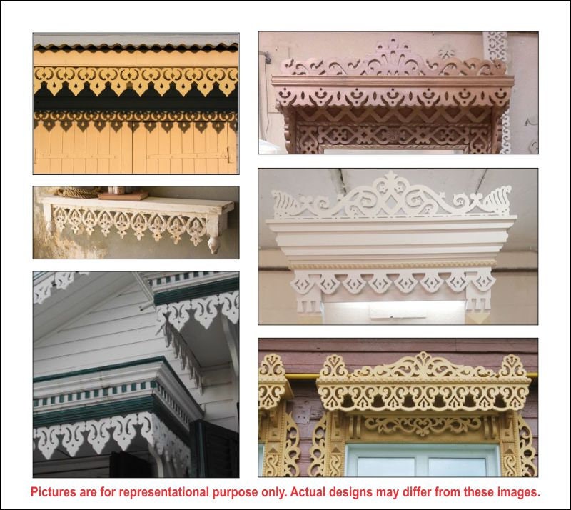 20 Seamless Border Temple Border Set 32 Paper Cutting - Etsy