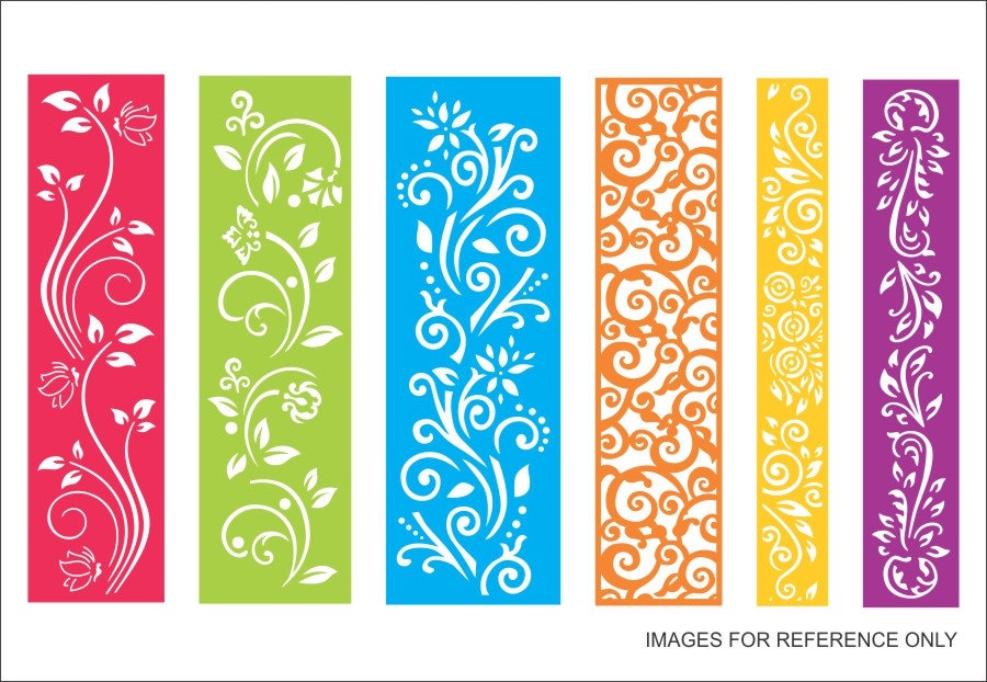 6 Floral Border Designs Lace Trim Borders Boundary - Etsy