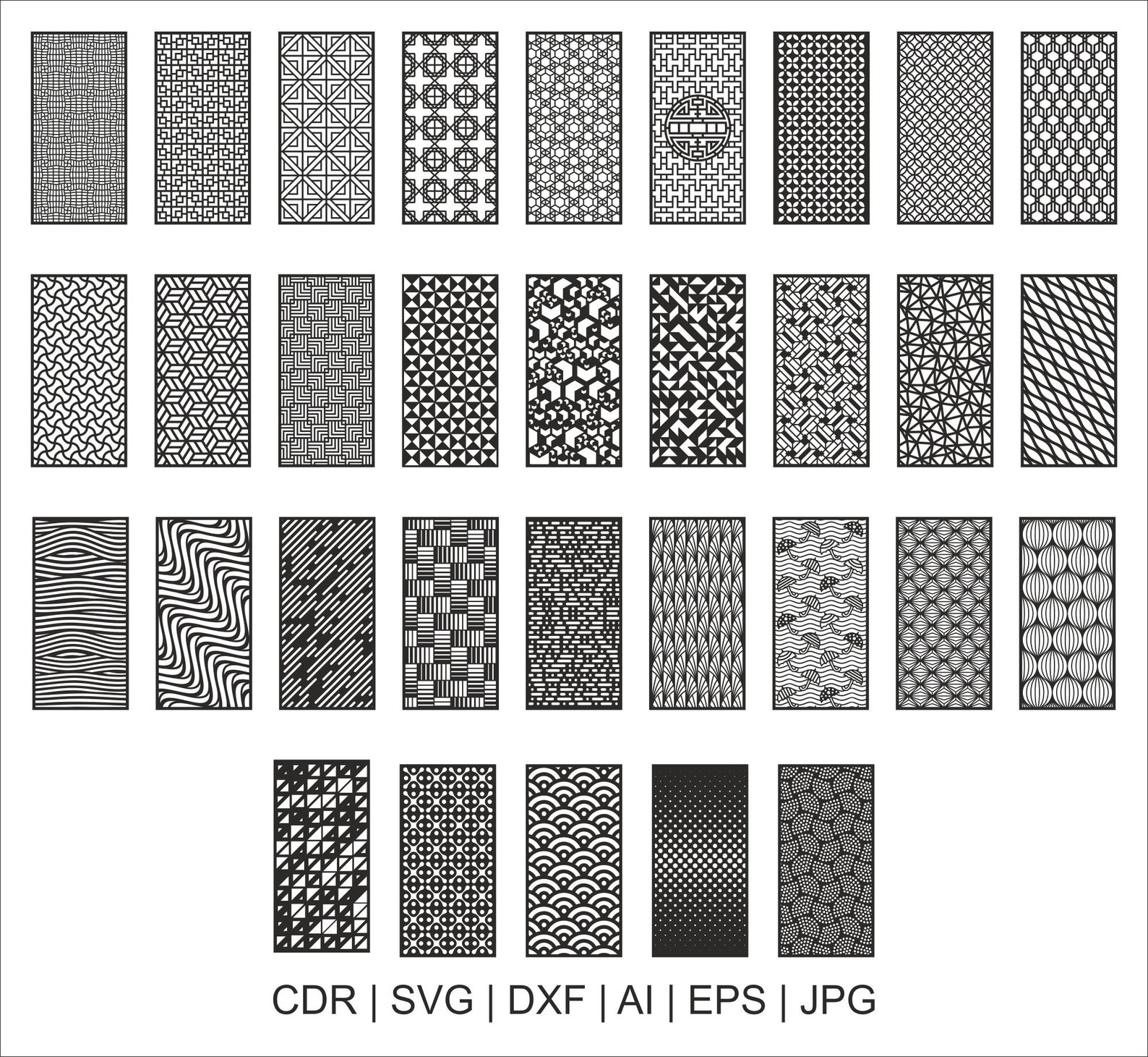 32 Abstract Panel, Gate, Grill, Room Divider, Screen, Partitions, Wall ...