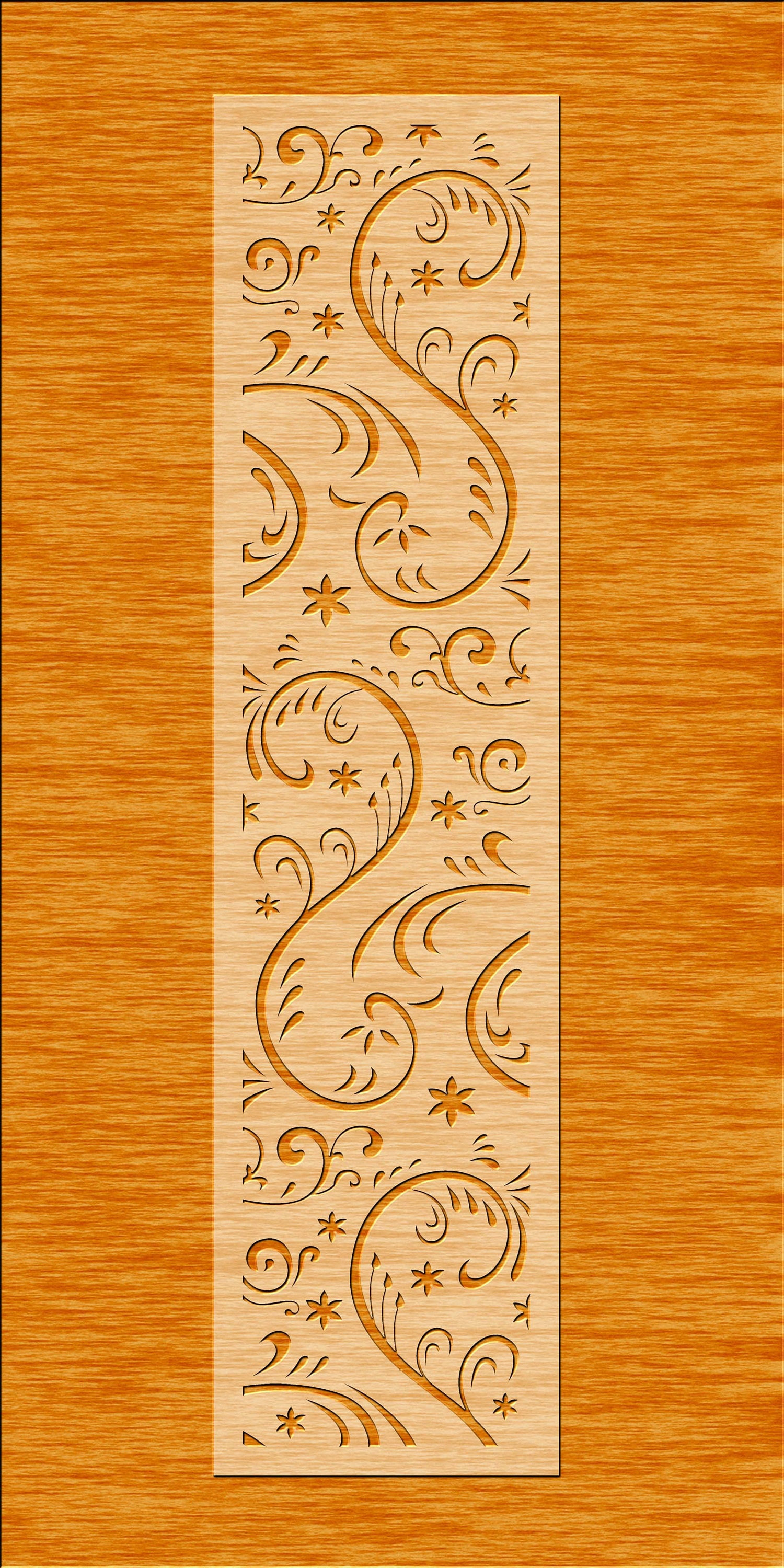 6 Decorative Panel Door Panels Stencil Templates Privacy | Etsy