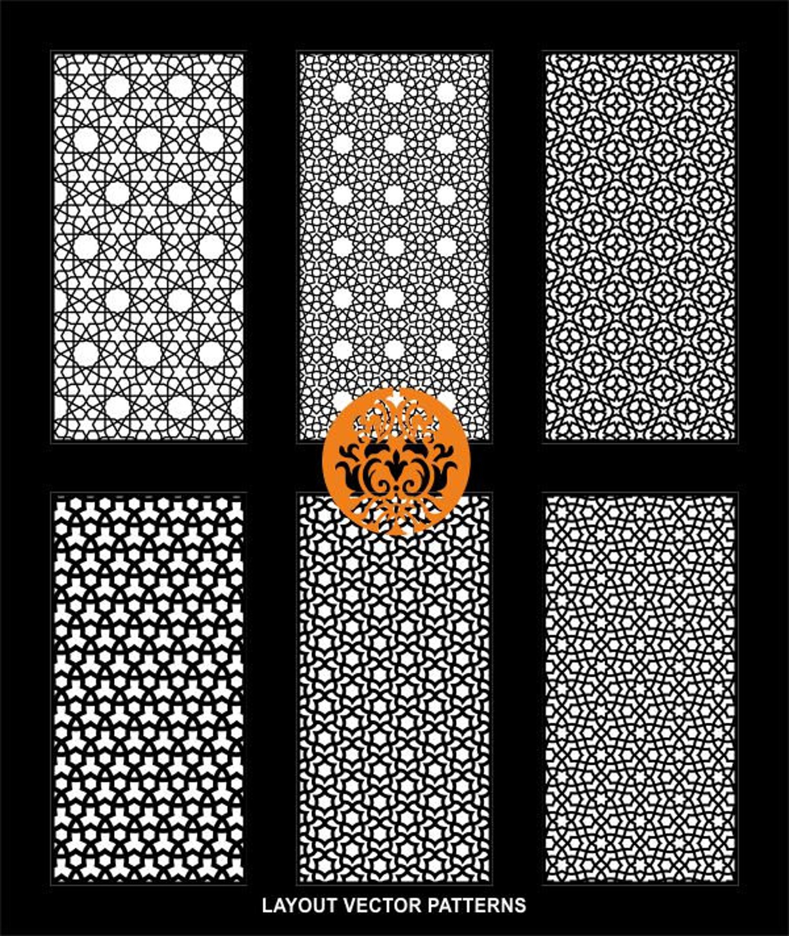 6 Arabic Room Divider Set 17 Privacy Screen Muslim - Etsy