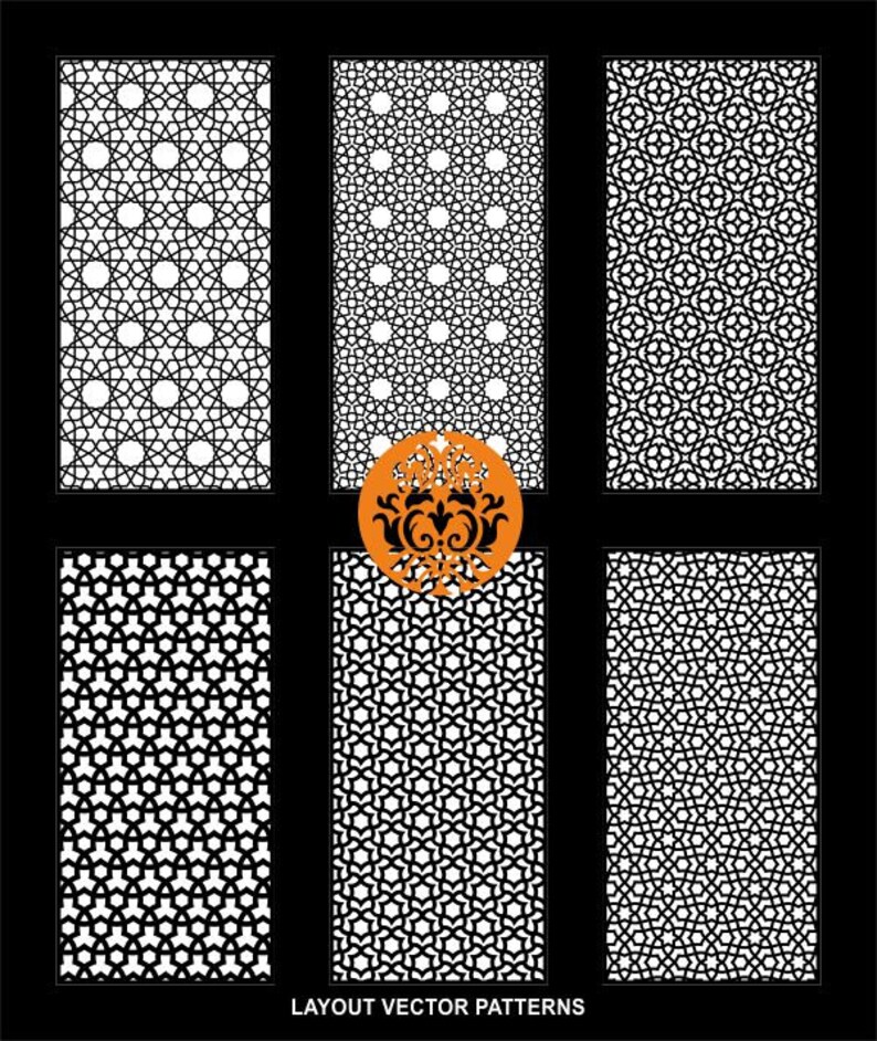 6 Arabic Room Divider Set 17 Privacy Screen Muslim - Etsy