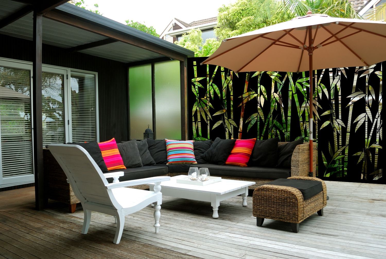 Bamboo Tree Panels Wall Panel Stencil Room Decor Tree - Etsy Canada