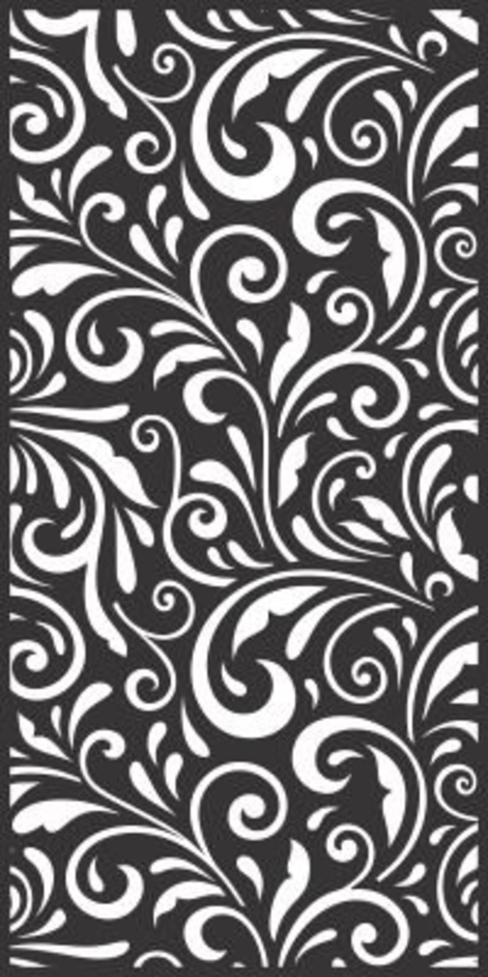 Floral Room Divider, Decorative Panel, Wall Hanging, Privacy Screen ...