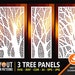 Birch Tree Panels, Wall Panels, Room Decor, Tree Patterns, Laser, CNC ...