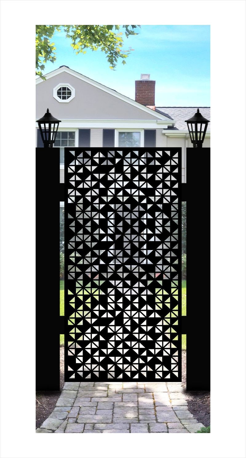 Decorative Panel, Gate, Grill, Door, Stencil, Privacy Screen, Wall ...