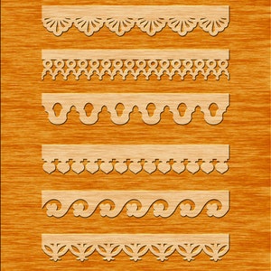 20 Seamless Border Designs | Wall Decor, Curtain Pelmets | Boundary ...