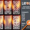 Tree Panels, Wall Panels, Room Decor, Tree Patterns, Laser, CNC, Plasma ...
