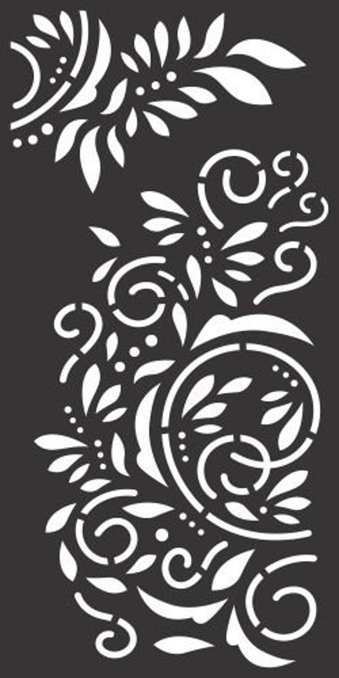 Floral Room Divider Panel Screen Partitions Wall Hanging - Etsy India