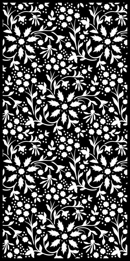 Floral Room Divider Panel Screen Partitions Wall Hanging | Etsy