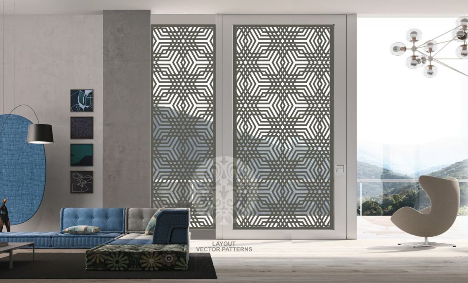 6 Arabic Room Divider Set 14 Privacy Screen Muslim | Etsy